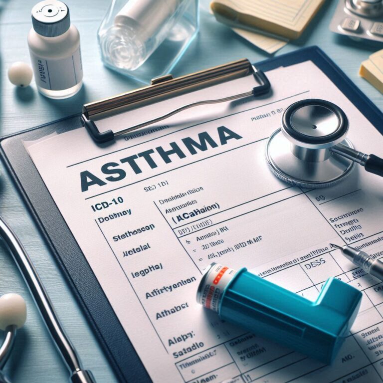 ICD-10 Code for Asthma - wmwtl