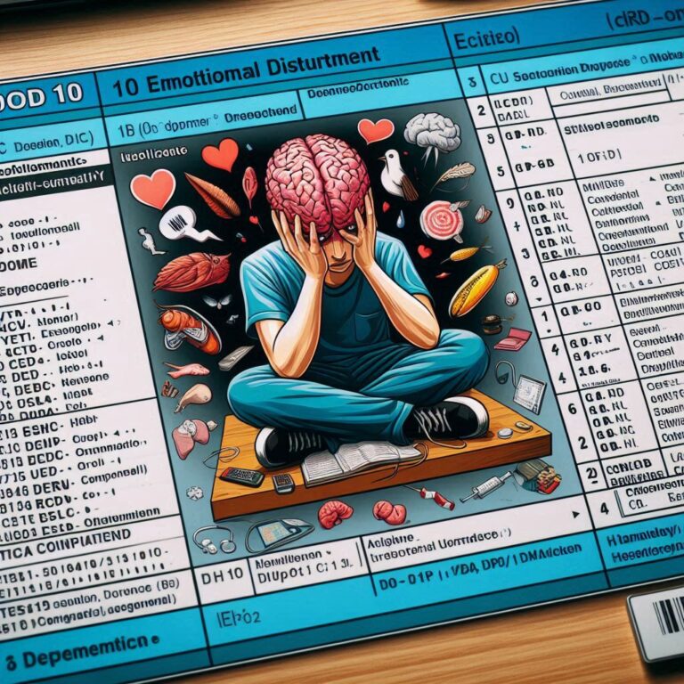 ICD-10 Code for Emotional Disturbance - wmwtl