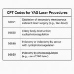 A Comprehensive Guide to CPT Codes for YAG Laser Procedures - wmwtl
