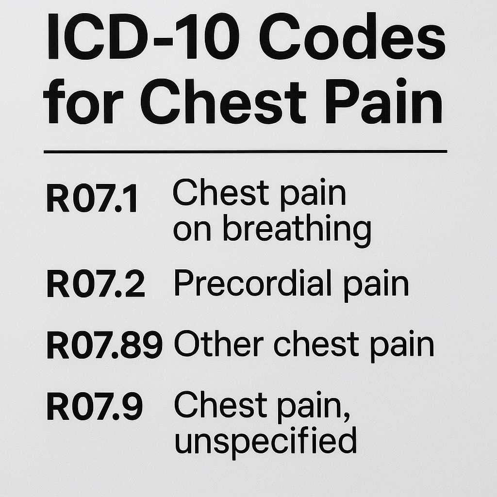 ICD-10 codes for Coronary Artery Disease (CAD) - wmwtl