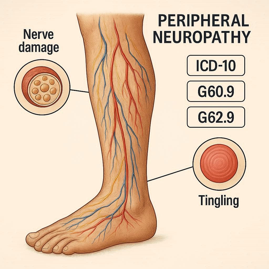 A Comprehensive Guide to ICD-10 codes for peripheral neuropathy - wmwtl