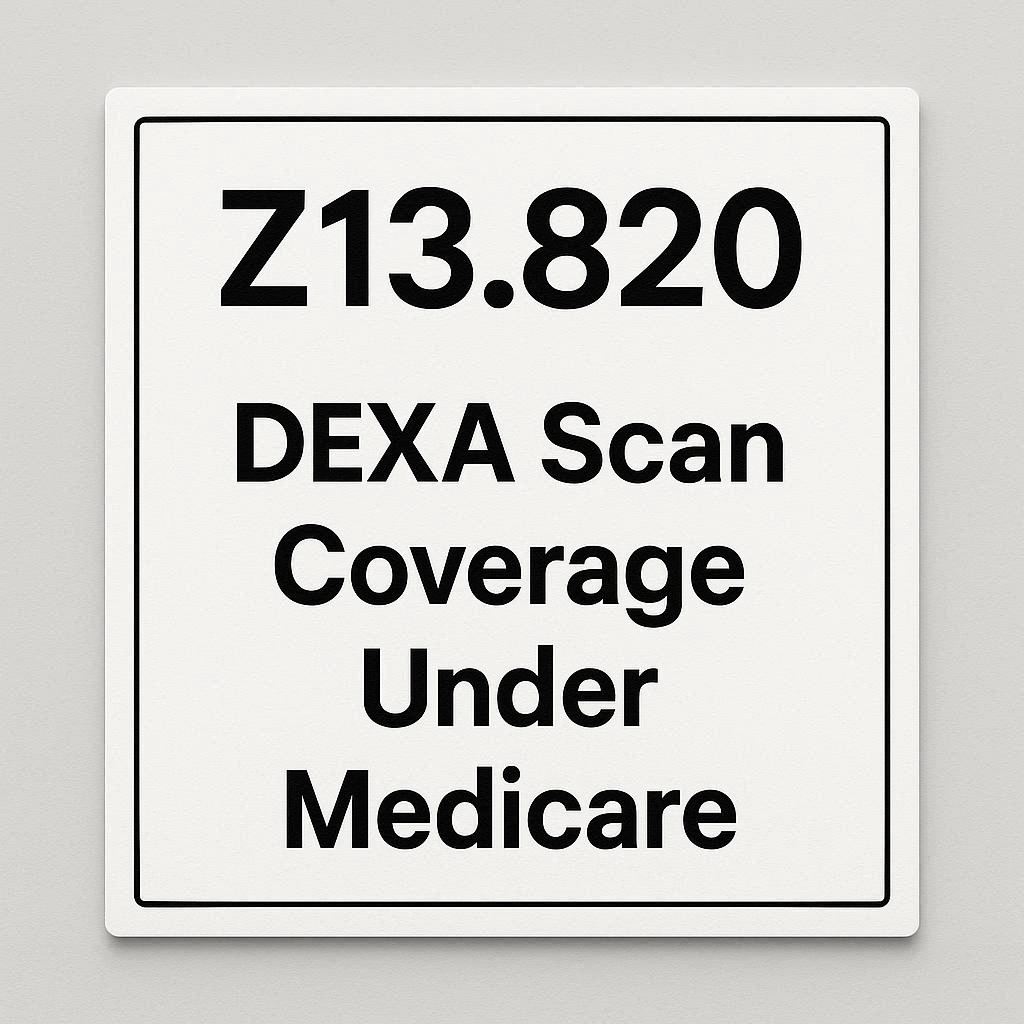 ICD-10 Code for DEXA Scan Coverage Under Medicare - wmwtl