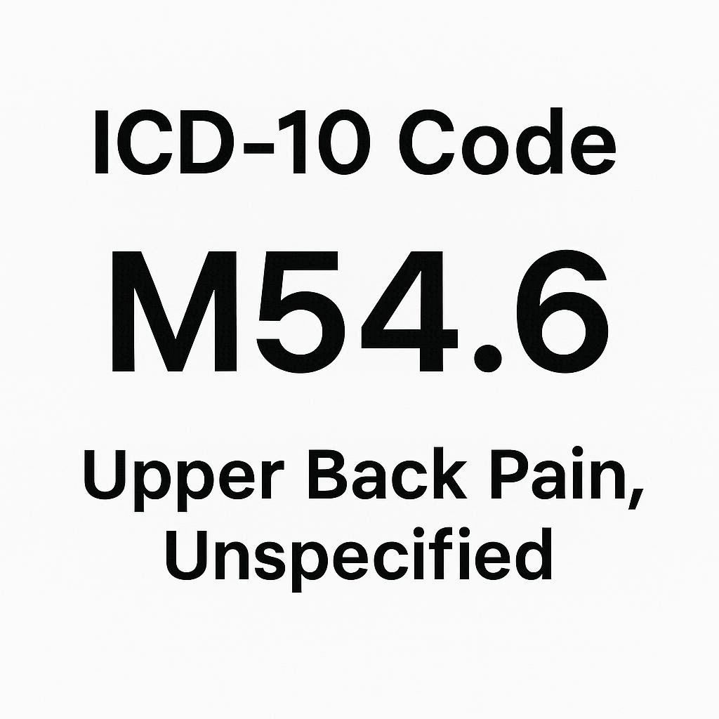 ICD 10 Code for Upper Back Pain Unspecified: A Complete Guide for 2026 ...