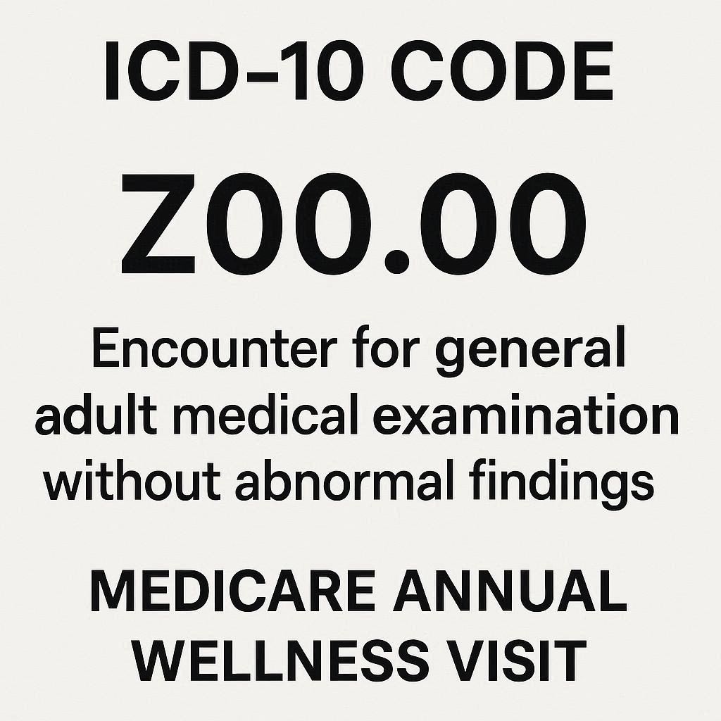 Decoding the ICD-10 Code for the Medicare Annual Wellness Visit - wmwtl
