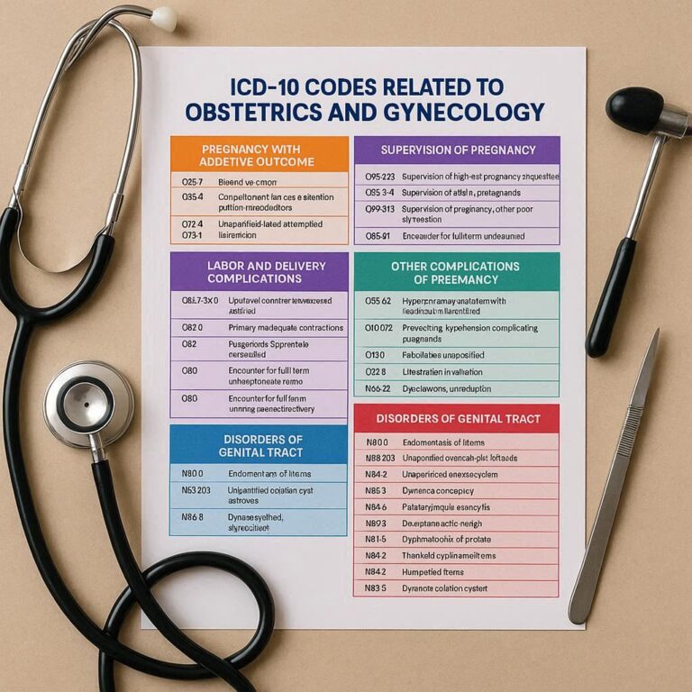 ICD-10 Codes for OBGYN - wmwtl