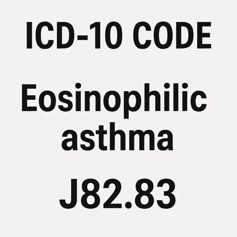 icd 10 code for eosinophilic asthma - wmwtl