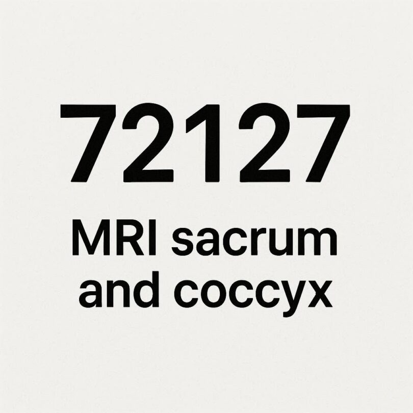 The Definitive Guide to the CPT Code for MRI Sacrum and Coccyx - wmwtl