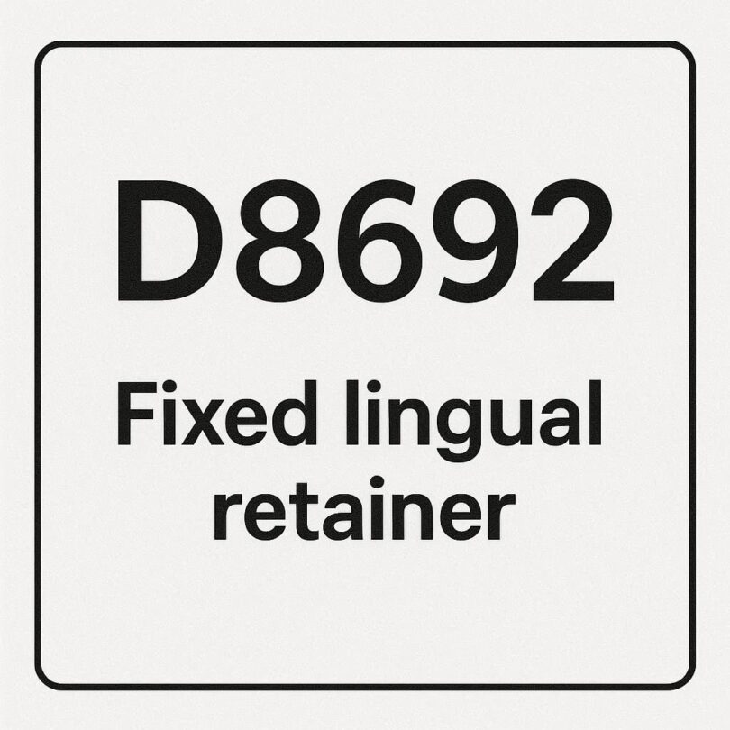 Decoding the Dental Code for Fixed Lingual Retainer - wmwtl