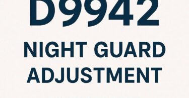Dental Codes for Occlusal Guards - wmwtl