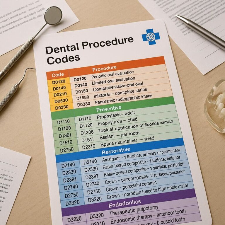 Decoding Dental Codes for Blue Cross: Your Complete Guide to CDT Codes ...