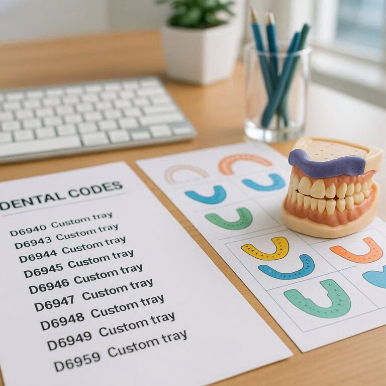 Dental Codes for Custom Trays: CDT Billing Made Simple - wmwtl