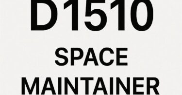 Dental Code for Unilateral Space Maintainer: A Complete Billing and ...