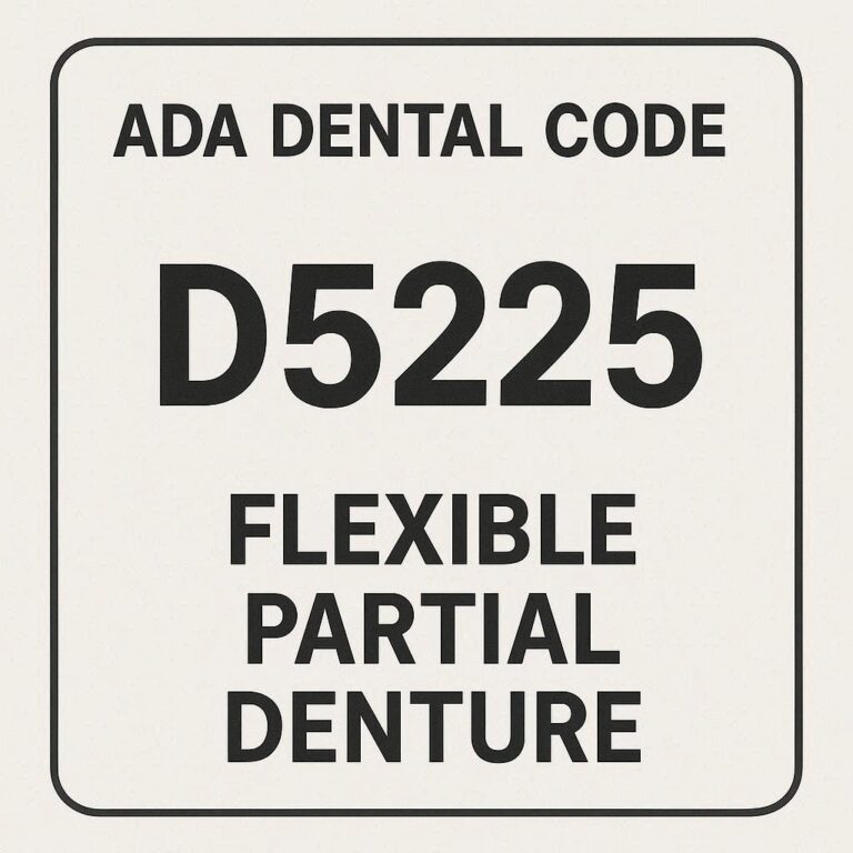 ADA Dental Code for Flexible Partial Dentures - wmwtl