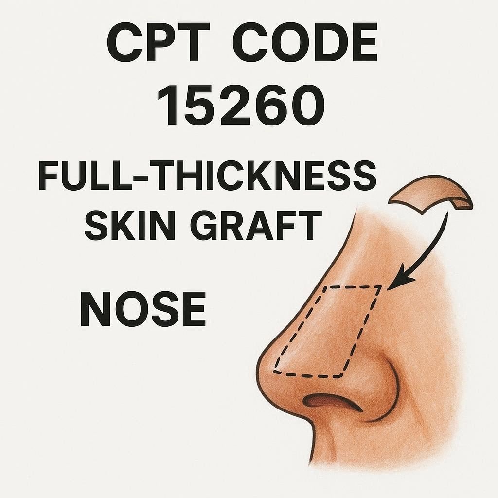 CPT Code Full Thickness Skin Graft Nose - wmwtl