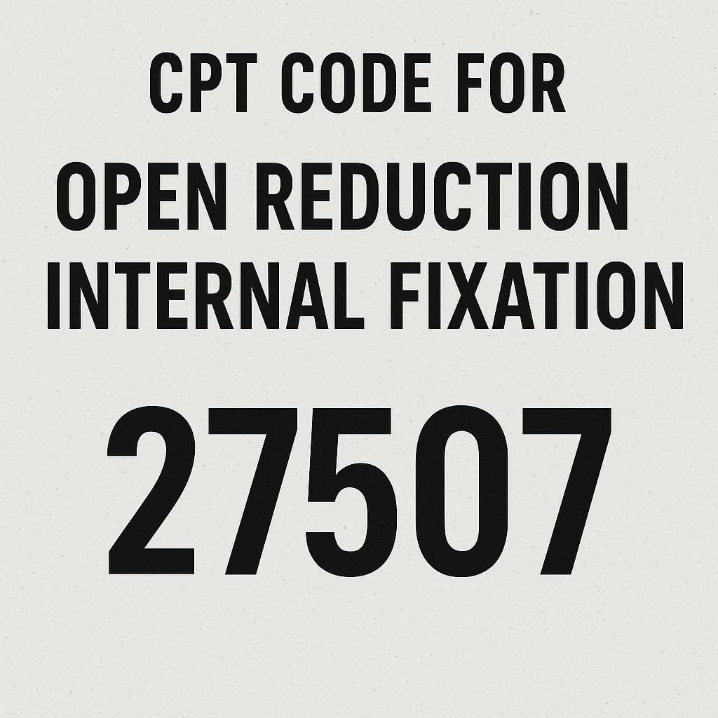 CPT Code for Open Reduction Internal Fixation - wmwtl