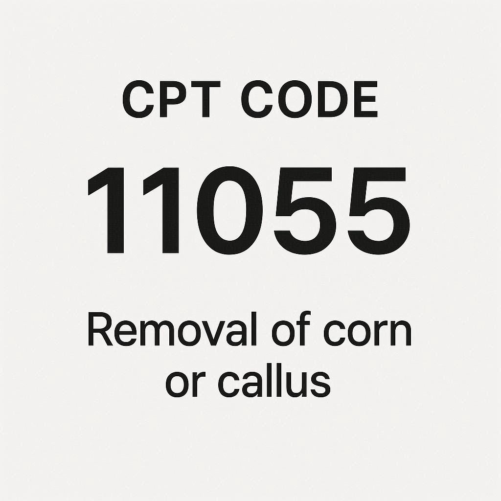 CPT Code for Removal of Corn or Callus - wmwtl