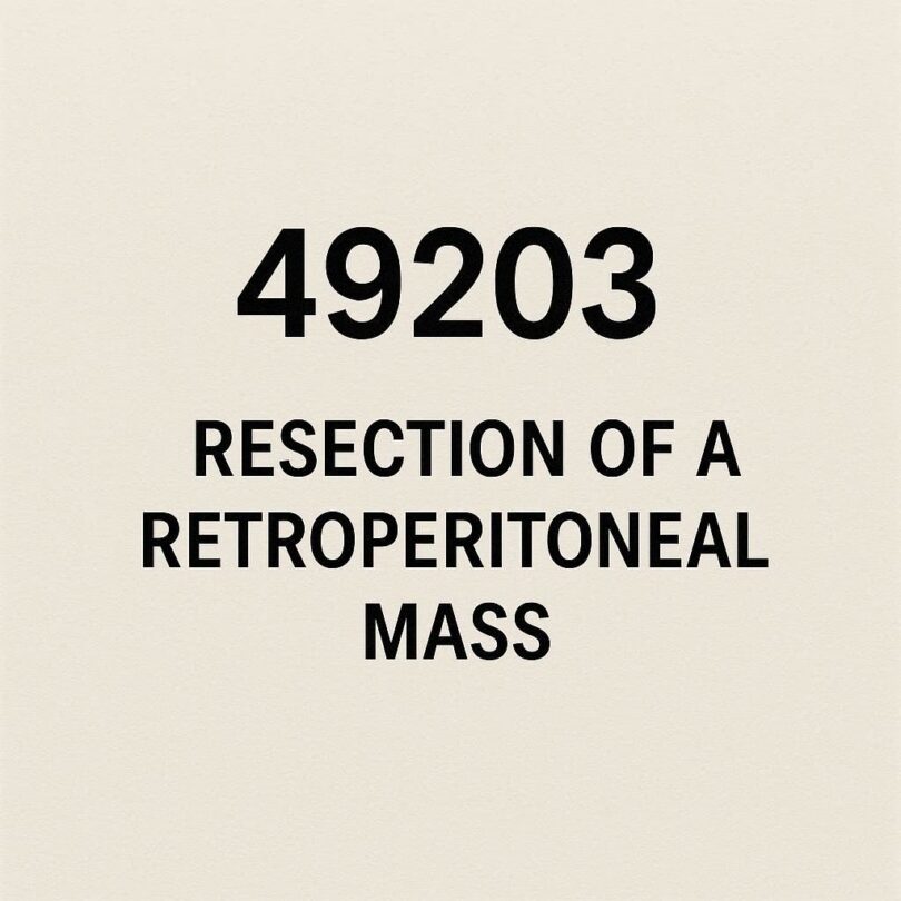 CPT Code for Resection of a Retroperitoneal Mass - wmwtl