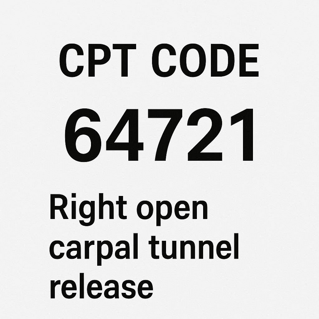 CPT Code for Right Open Carpal Tunnel Release - wmwtl