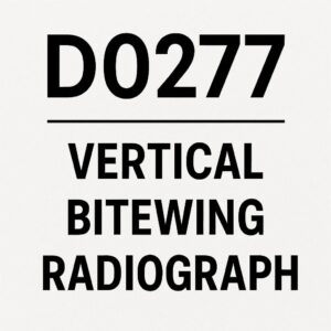 Dental Code for Vertical Bitewing Radiograph - wmwtl