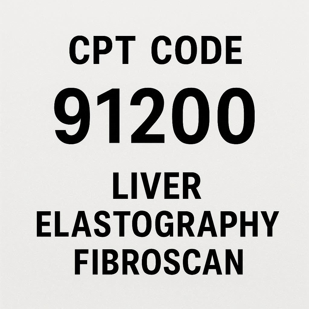 CPT Code for Liver Elastography FibroScan: A Complete Billing Guide for ...