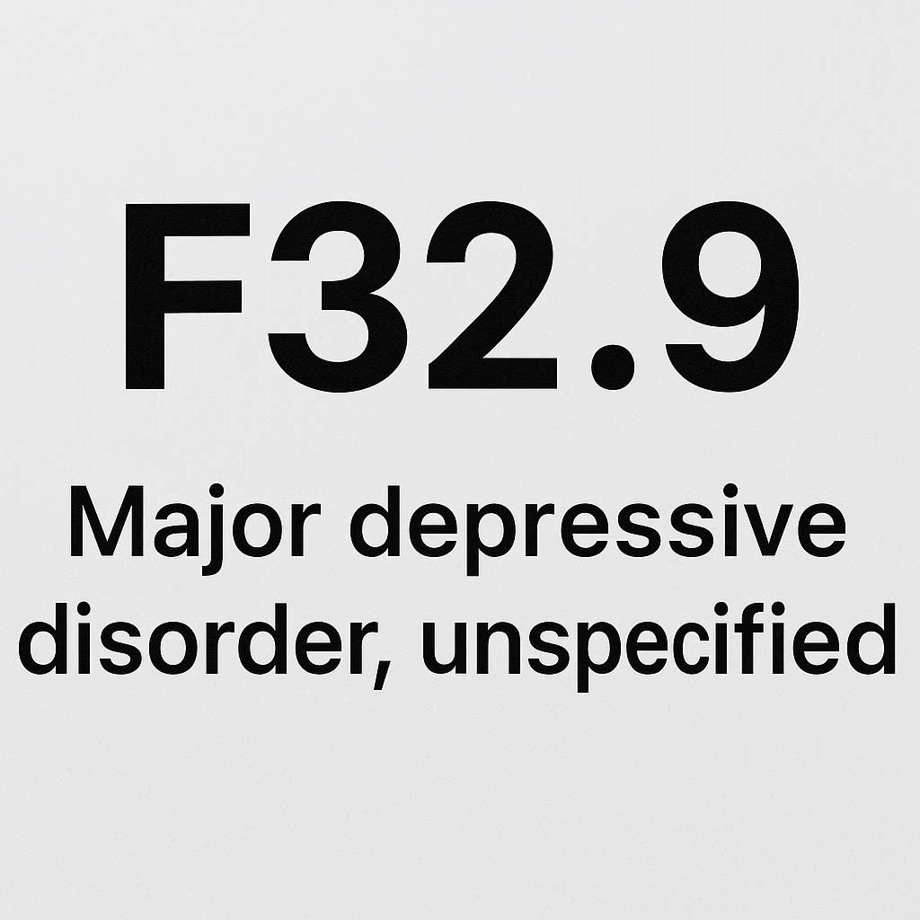 Major Depressive Disorder Unspecified ICD 10 Code - wmwtl
