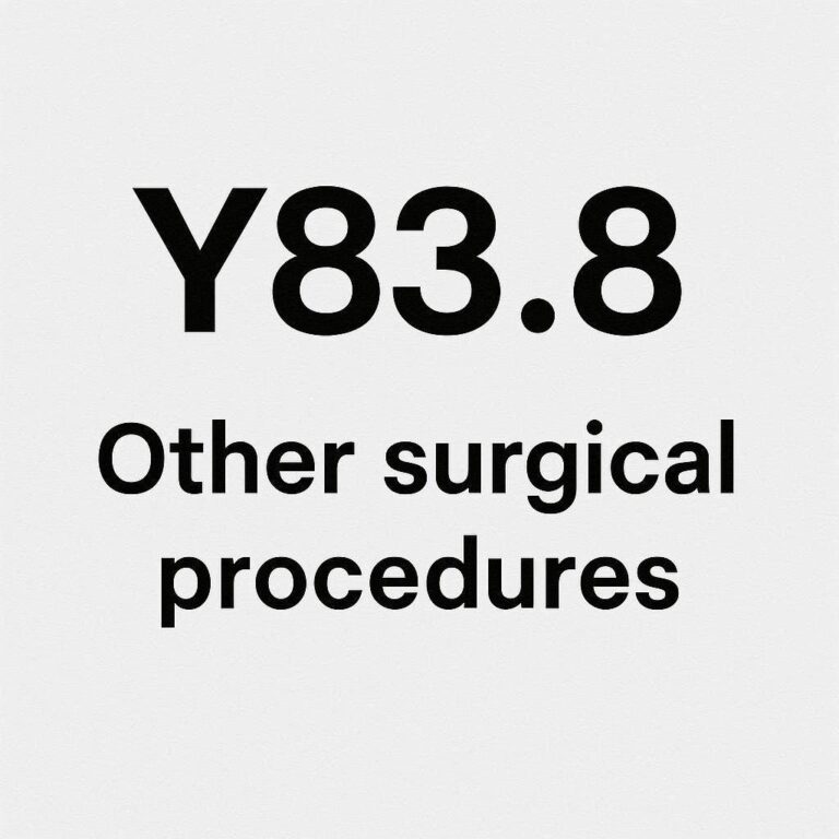 ICD-10 Code Y83.8 - wmwtl