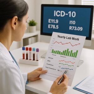 ICD-10 Code for Yearly Lab Work - wmwtl