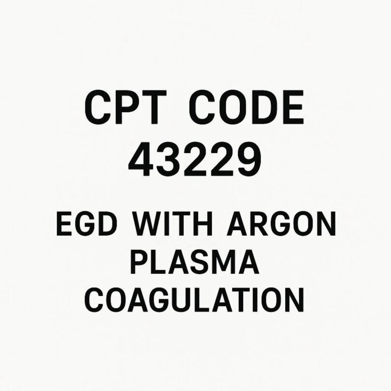 CPT Code for EGD with Argon Plasma Coagulation - wmwtl